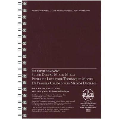 Bee Paper Aquabee Super Deluxe Mixed Media Paper Pads | Jerry's Artarama