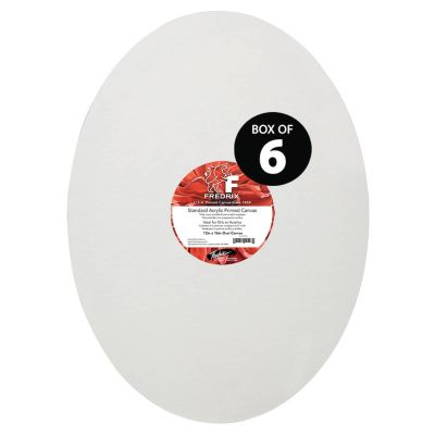 Fredrix Oval and Round Stretched Canvas | Jerry's Artarama