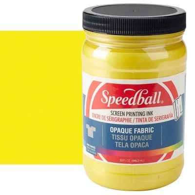 Speedball Opaque Fabric Screen Printing Ink | Jerry's Artarama