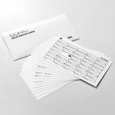 COPIC Color Swatch Cards | Jerry's Artarama