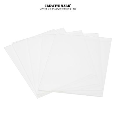 Creative Mark Crystal Clear Acrylic Painting Tiles | Jerry's Artarama