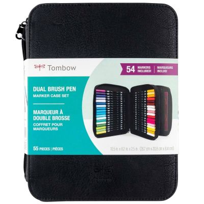 Tombow Dual Brush Pen Sets of 108, 20 & 10 - Brush & Fine Tip Markers ...