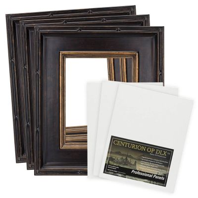 Duo Centurion OP Oil Primed Linen Panels & Museum Plein Aire Frames Sets | Jerry's Artarama