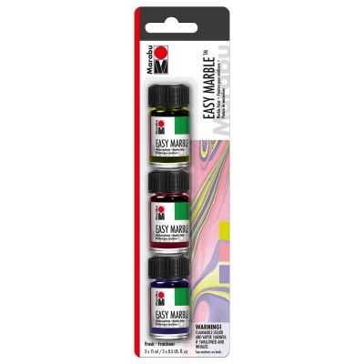 Marabu Easy Marble Solvent-Based Marbling Colors | Jerry's Artarama