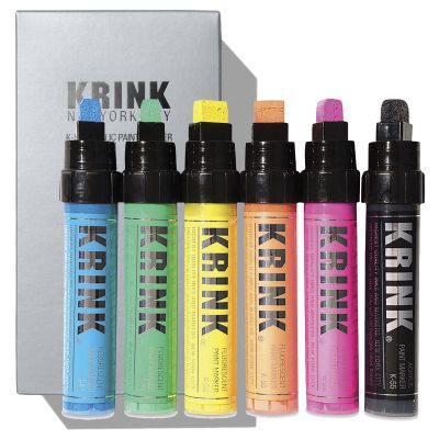 Krink K-55 Acrylic Paint Block Tip Markers & Sets | Jerry's Artarama