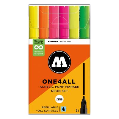 Molotow ONE4ALL Acrylic Marker Sets | Jerry's Artarama