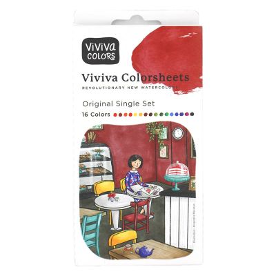 Viviva Watercolor Colorsheets | Jerry's Artarama