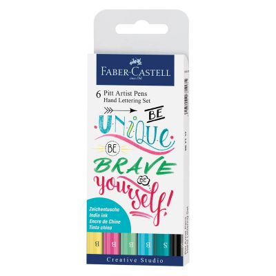 Faber-Castell Pitt Artist Pen Hand Lettering Sets | Jerry's Artarama