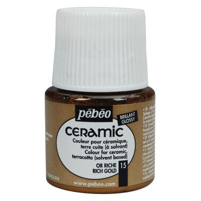 Pebeo Lacquer-Finish Ceramic Colors | Jerry's Artarama