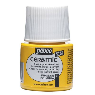 Pebeo Lacquer-Finish Ceramic Colors | Jerry's Artarama