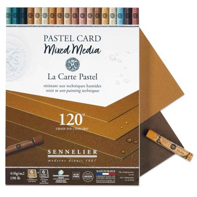 Sennelier La Carte Pastel Card Mixed Media Pads | Jerry's Artarama