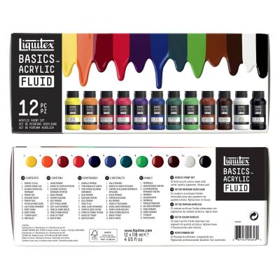 Liquitex BASICS Acrylic Fluid Paints & Sets | Jerry's Artarama