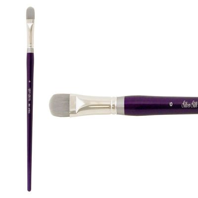 Silver Silk 88 Synthetic Long Handle Brushes - Silver Brush | Jerry's ...