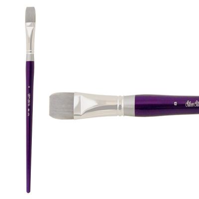 Silver Silk 88 Synthetic Long Handle Brushes - Silver Brush | Jerry's ...
