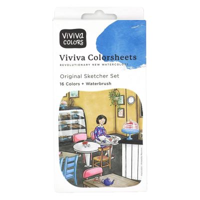 Viviva Watercolor Colorsheets | Jerry's Artarama