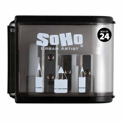 SoHo 3-Hole Pencil Sharpeners | Jerry's Artarama