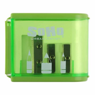 SoHo 3-Hole Pencil Sharpeners | Jerry's Artarama