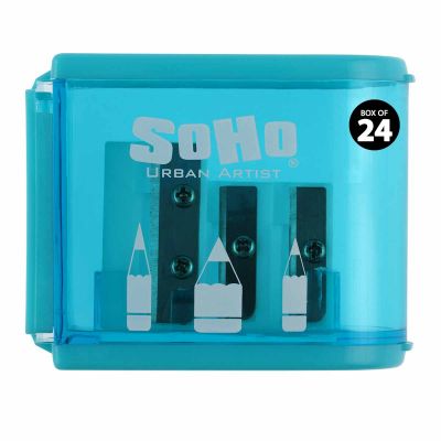SoHo 3-Hole Pencil Sharpeners | Jerry's Artarama