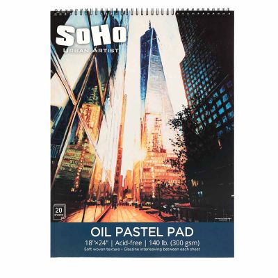 SoHo Urban Artist Oil Pastel Pads | Jerry's Artarama