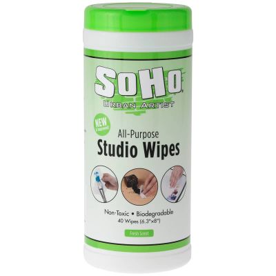 Soho Artist Studio and Brush Cleaning Wipes | Jerry's Artarama