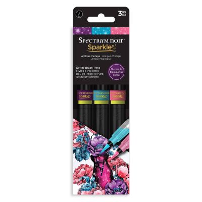 Spectrum Noir Sparkle Brush Pen Sets | Jerry's Artarama