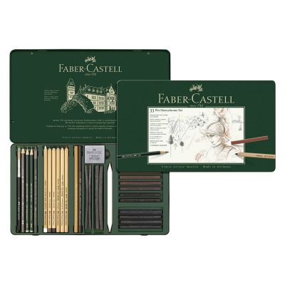 Faber-Castell Pitt Monochrome Graphite Sets | Jerry's Artarama