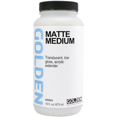 GOLDEN Matte Mediums | Jerry's Artarama