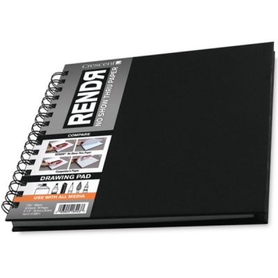 RENDR® Sketchbooks & Roll - No Show Thru Paper | Jerry's Artarama