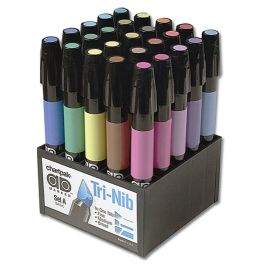 Chartpak AD Markers Basic Assorted Colors (Set of 25) | Jerry's Artarama
