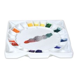 Stephen Quiller Porcelain Palette | Jerry's Artarama