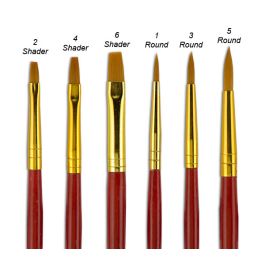Fundamentals™ Short Handle Brush Set No. 11 | Jerry's Artarama