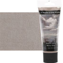 Warm Grey, 12 Shades Of Grey Acrylic Paint 75ml Tube | Jerry's Artarama