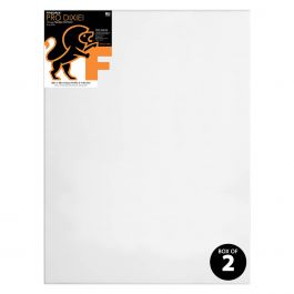 Fredrix Dixie PRO Series Stretched Canvas 2-1/4" - 30"x40" (Box of 2 ...