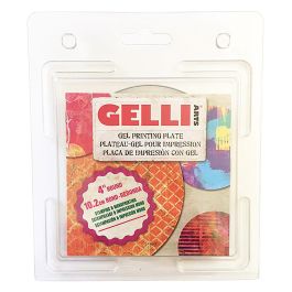 Gelli Arts 4 Round, Gel Printing Plate | Jerry's Artarama