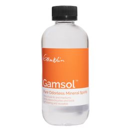 Gamblin Gamsol 8.5oz Odorless Mineral Spirits Bottle | Jerry's Artarama