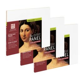 Ampersand Value Series Artist Panel Canvas Finish3/8" with Hanging Slot ...