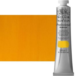Winsor & Newton Professional Acrylic Azo Yellow Deep 200 ml | Jerry's ...