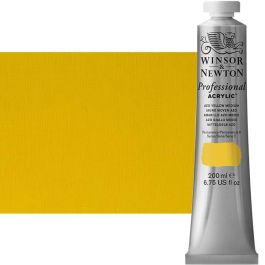 Winsor & Newton Professional Acrylic Azo Yellow Medium 200 ml | Jerry's ...