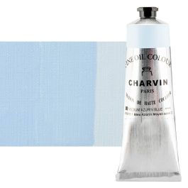 Charvin Fine Oil Paint, Azurin Blue Medium - 150ml | Jerry's Artarama