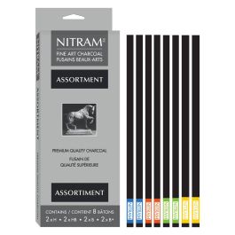 Nitram Fine Art Charcoal - Assortment | Jerry's Artarama