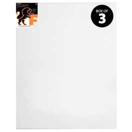 Fredrix Dixie PRO Series Stretched Canvas 1-3/8 Box of Three 48x60 ...