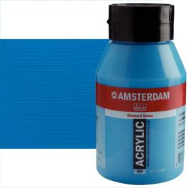 Amsterdam Standard Series Acrylic Paint - Brilliant Blue, 1 Liter Jar ...