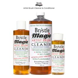 Bristle Magic Non Toxic Brush Cleaner | Jerry's Artarama