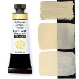 DANIEL SMITH Extra Fine GOUACHE Buff Titanium, 15ml Tube | Jerry's Artarama