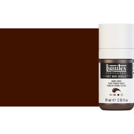 Liquitex Professional Soft Body Acrylic 2oz Burnt Umber | Jerry's Artarama