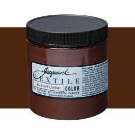 Jacquard Permanent Textile Color 8 oz. Jar - Burnt Umber | Jerry's Artarama