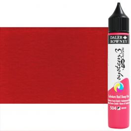 Daler-Rowney System 3 Fluid Acrylic Liner, Cadmium Red Deep Hue - 29 ...