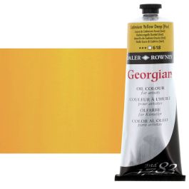 Daler-Rowney Georgian Oil Color 225ml Tube - Cadmium Yellow Deep Hue ...
