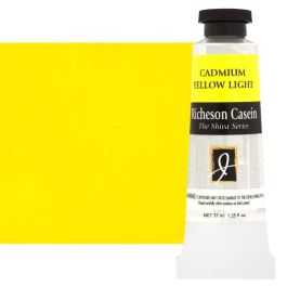 Richeson Casein Artist Colors Cadmium Yellow Light 37 ml | Jerry's Artarama