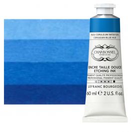 Charbonnel Etching Ink - Cerulean Blue, 60ml Tube | Jerry's Artarama